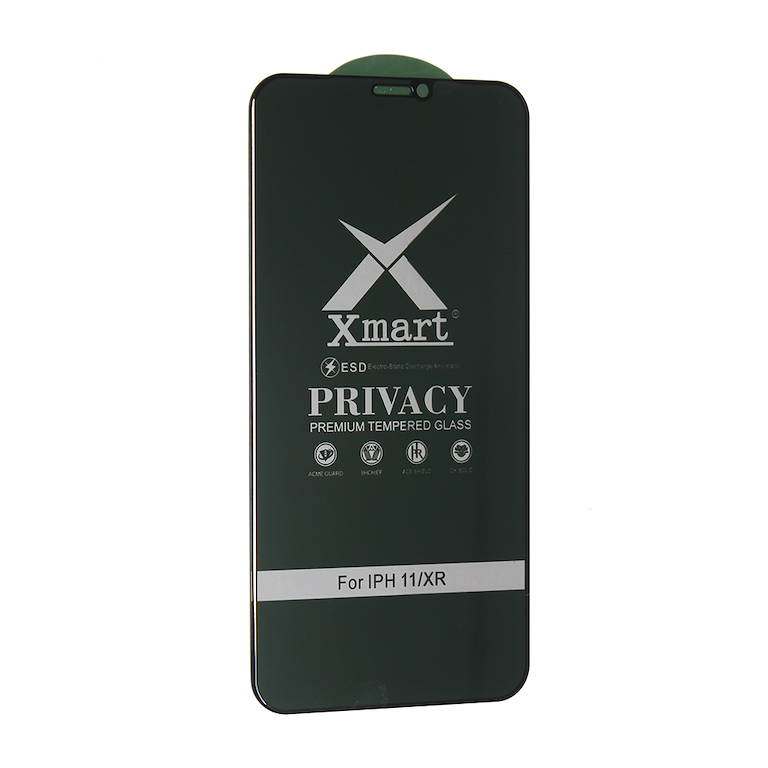 TEMPERED GLASS X MART 9D PRIVACY ZA IPHONE 11 6.1
