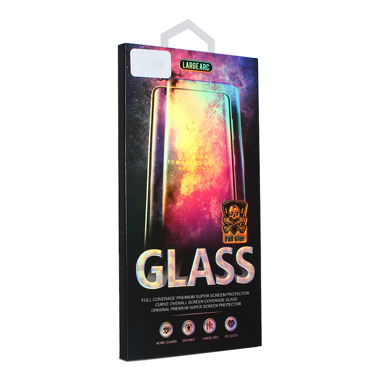 TEMPERED GLASS FULL GLUE ZA XIAOMI 12 PRO ZAKRIVLJENI CRNI