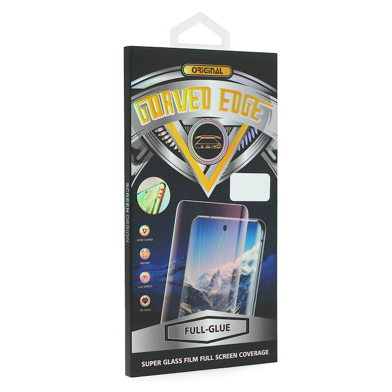 TEMPERED GLASS FULL GLUE ZA XIAOMI 13 PRO ZAKRIVLJENI CRNI