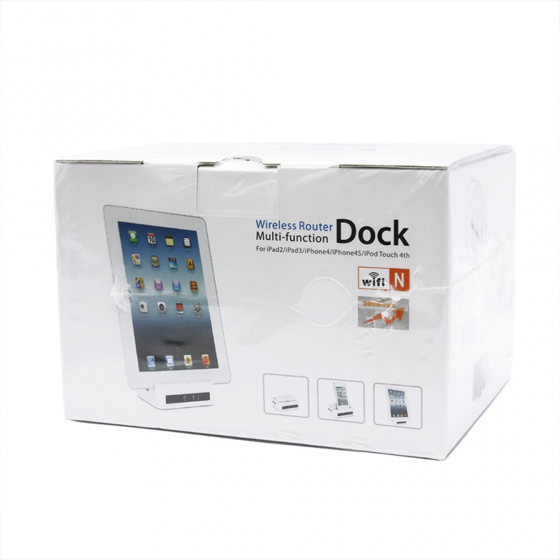 WIRELESS ROUTER AND MULTIFUNCTION DOCK FOR APPLE