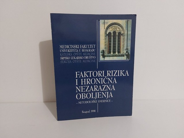 Faktori rizika i hronična nezarazna oboljenja