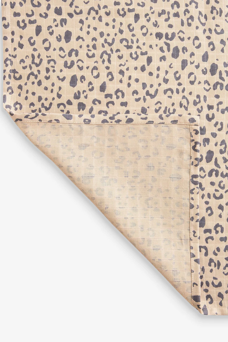 Animal Print Baby Extra Large 100% Cotton Multipurpose Muslin