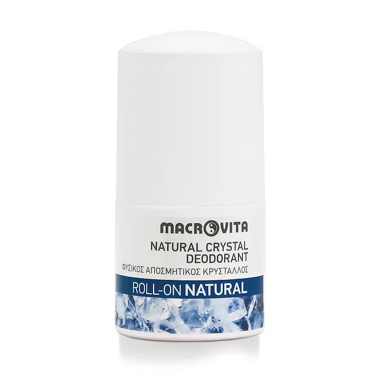 Prirodni dezodorans od kristala Natural (Roll-on Macrovita)