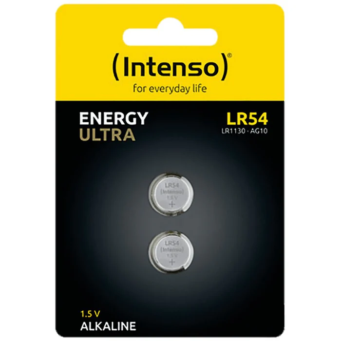 (Intenso) Baterija alkalna LR54/2, 1,5V dugmasta, blister 2 kom