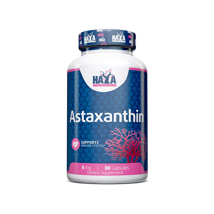 Astaxanthin5 mg (antioksidans iz grupe karotenoida) – 30 kapsula