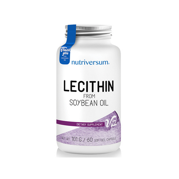 Lecithin iz sojinog ulja – 60 gelkapsula