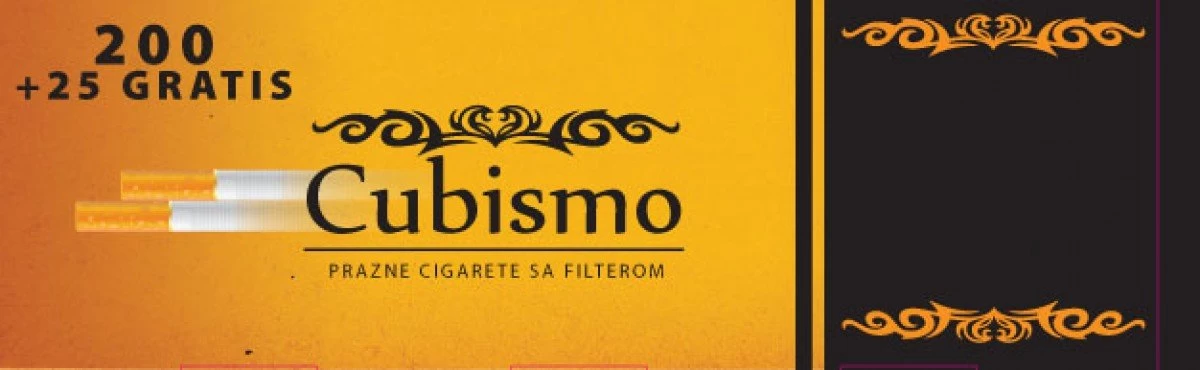Filter za cigarete CUBISMO 200+25/1 (5)