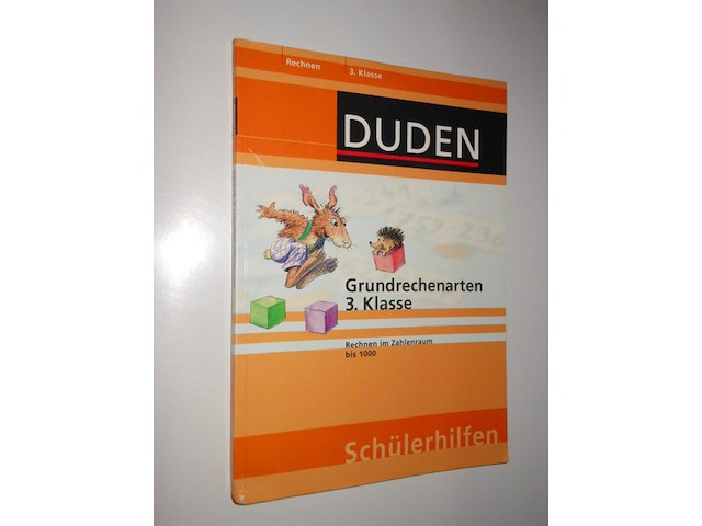 Duden Grundrechenarten 3. Klasse