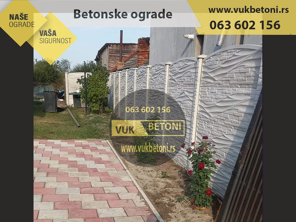 Betonske ograde 063 602 156