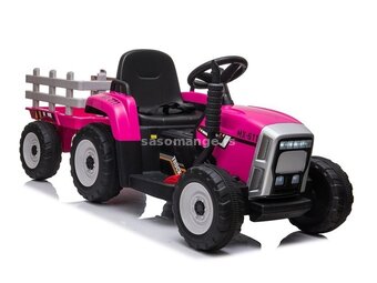 Traktor na akumulator Model 261 roze