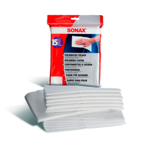 Sonax krpe za poliranje, 15 komada