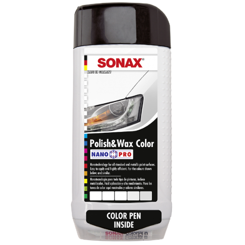 Sonax NanoPro polir i vosak 250ml, beli