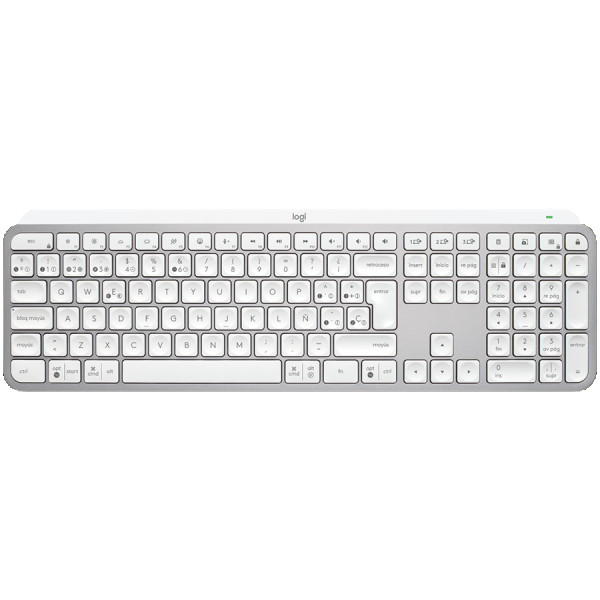 LOGITECH MX Keys S Bluetooth Illuminated Keyboard - PALE GREY - US INTL ( 920-011588 )