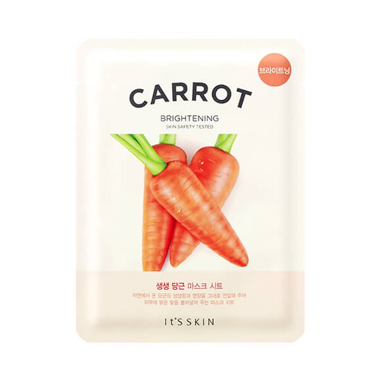 IT'S SKIN THE FRESH Carrot, Sheet maska za lice sa šargarepom za blistav ten, 19 g