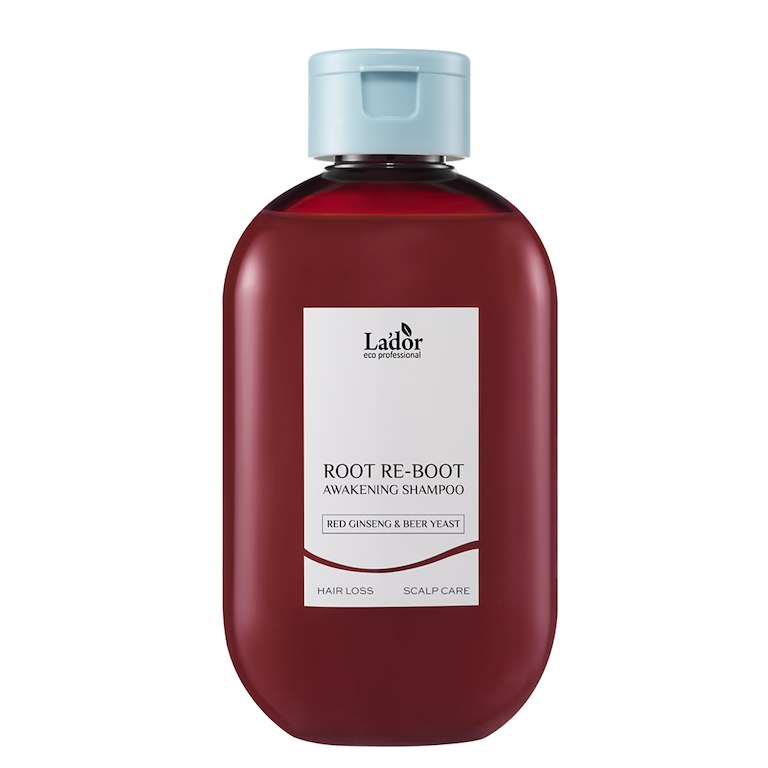 La’dor ROOT RE-BOOT šampon sa crvenim ženšenom i pivskim kvascem, 300ml