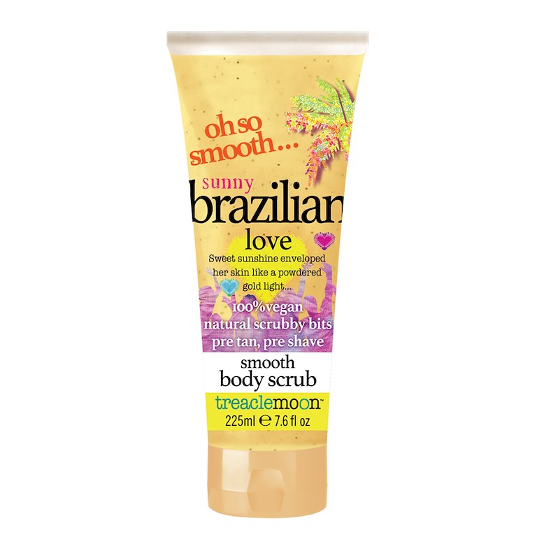 Treaclemoon brazilian love glatki piling za telo, 225ml