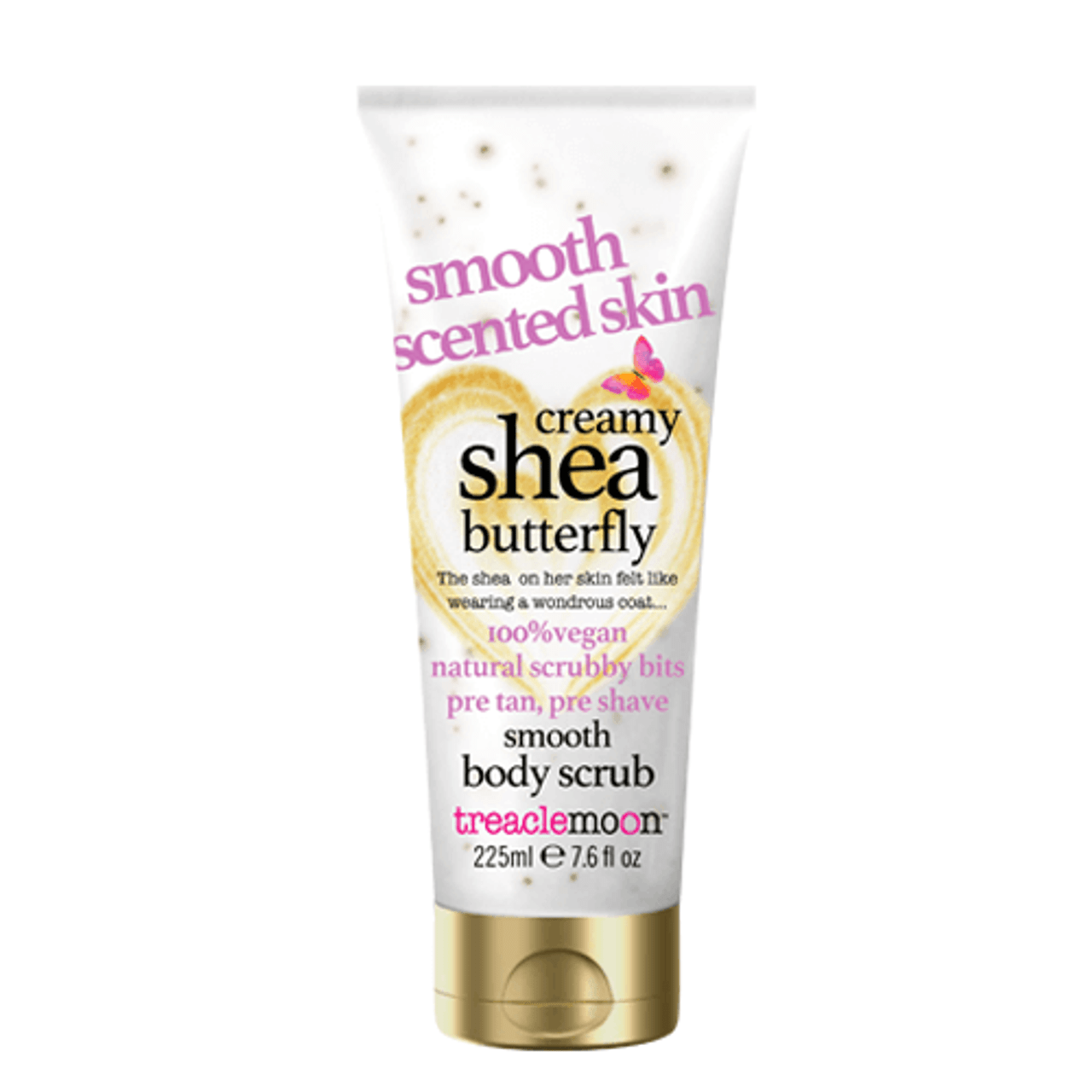 Treaclemoon creamy shea butterfly glatki piling za telo, 225ml