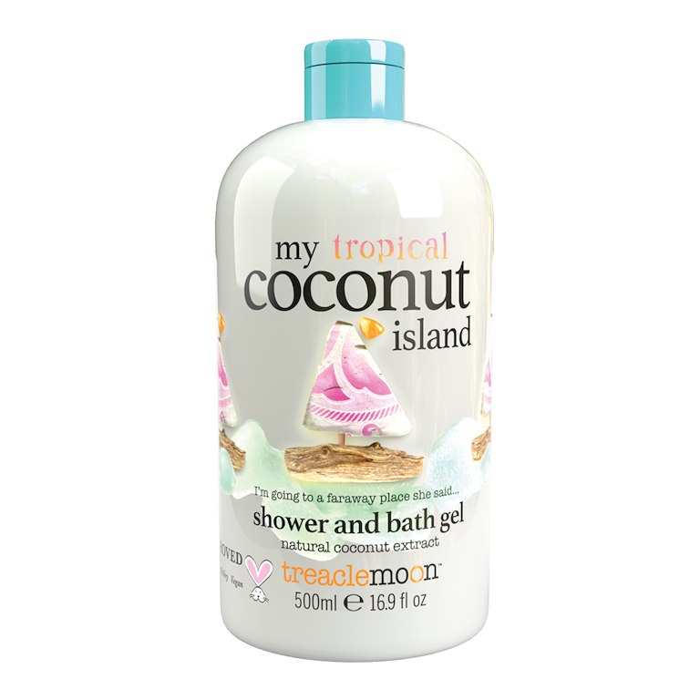 Treaclemoon my coconut island gel za tuširanje i kupanje,500ml