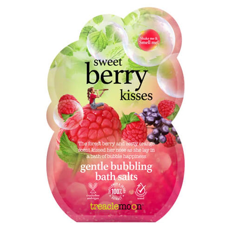 Treaclemoon sweet berry kisses so za kupanje, 80 gr