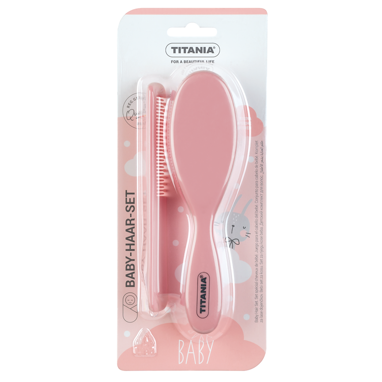 TITANIA® Baby set za kosu roze 1295 B, 2/1