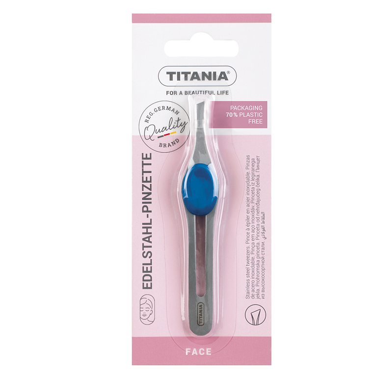 TITANIA® INOX Pinceta sa ergonomskom drškom 1090/60 B, 1 kom.