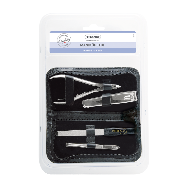 TITANIA® Manikir set 141/B, 4/1