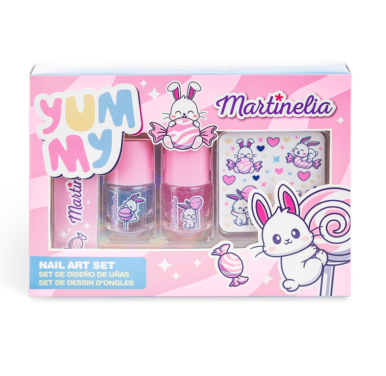 Martinelia Yummy nail art dečiji set, 4 komada