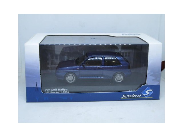 1:43 solido VW golf rallye