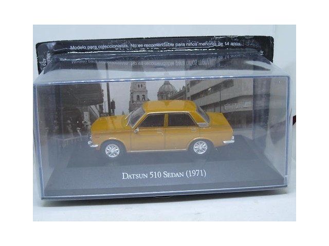 1:43 altaya datsun 510 sedan