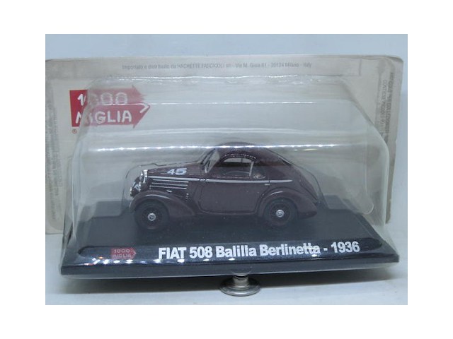 1:43 starline fiat 508 balilla berlinetta