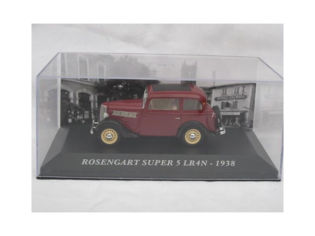 1:43 altaya rosengart super 5 LR4N