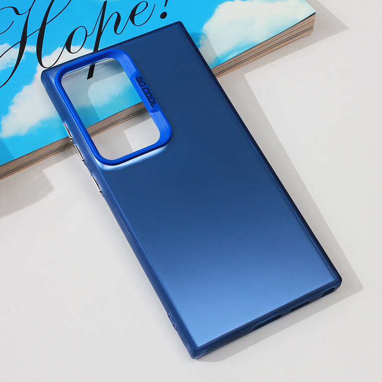 Maska(futrola) Clear za Samsung S911B Galaxy S23 plava