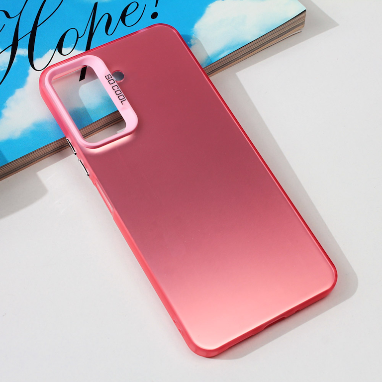 Maska(futrola) Clear za Xiaomi Redmi 13C roza
