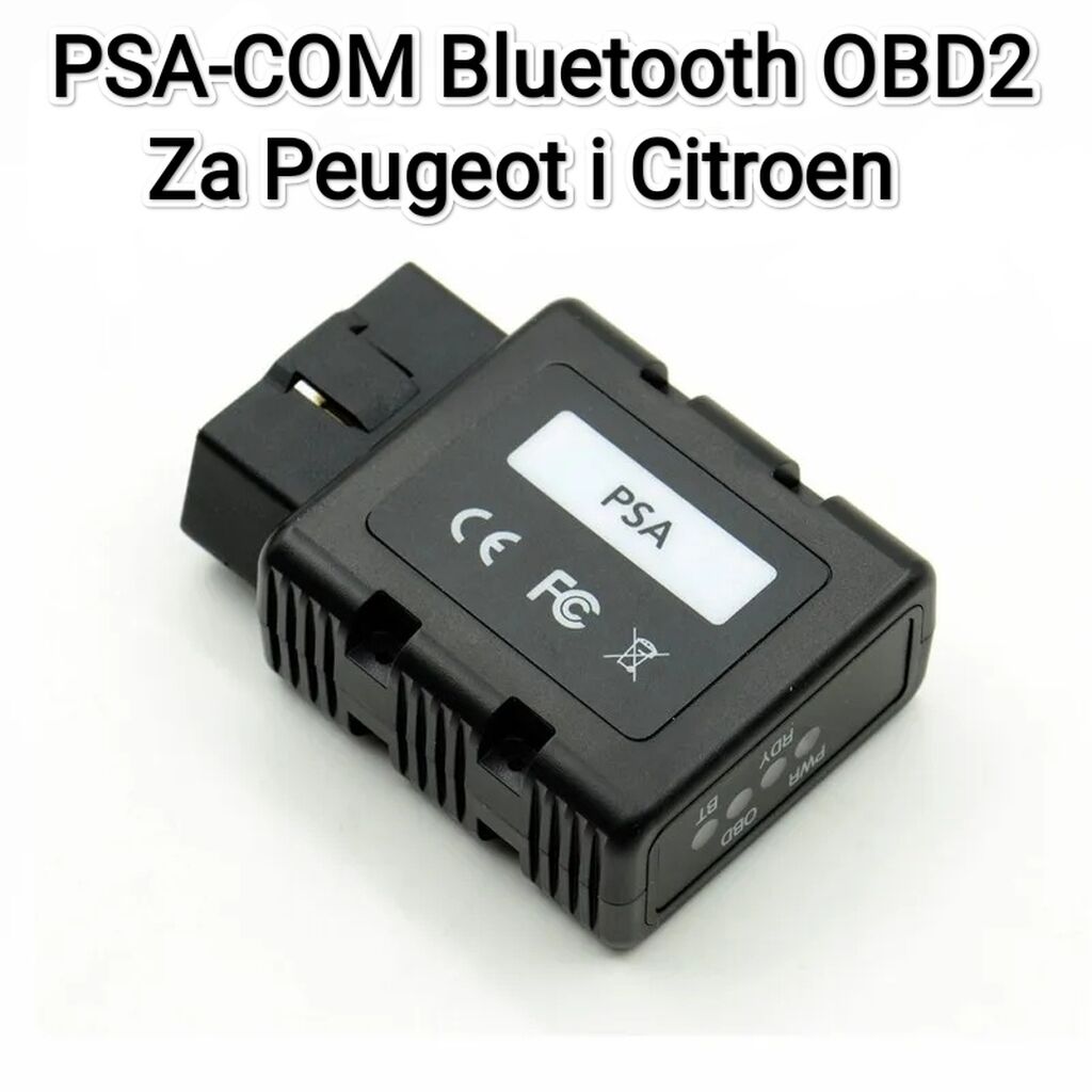 PSA-COM Citroen Peugeot Dijagnostika Srpski Jezik PSACOM Bluetooth