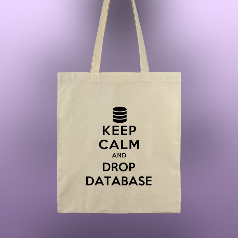 KEEP CALM AND DROP DATABASE CEGER