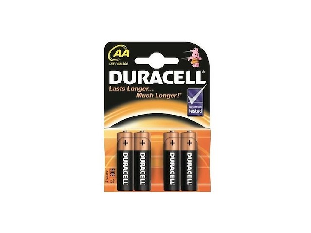 DURACELL 1.5v AA STANDARD 4kom