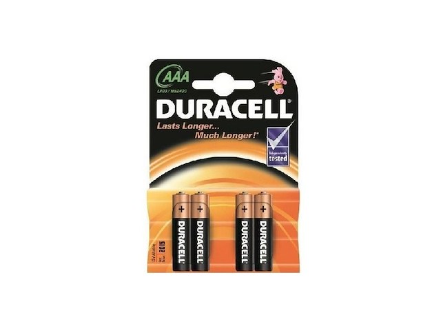 DURACELL 1.5v AAA MALA 4kom