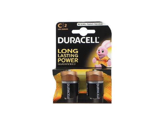 DURACELL 1.5v C VELIKA 2kom