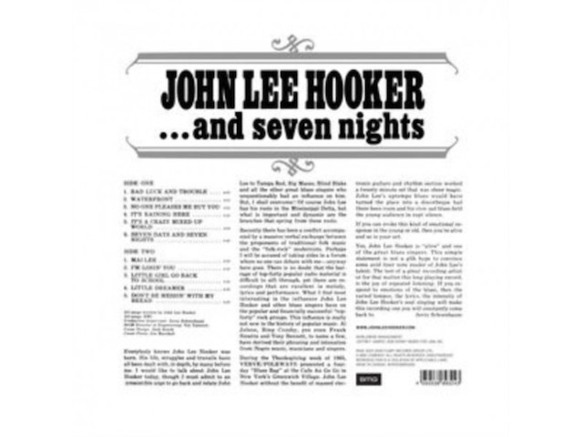 John Lee Hocker - And Seven Nights