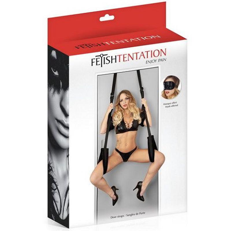 Fetish door straps