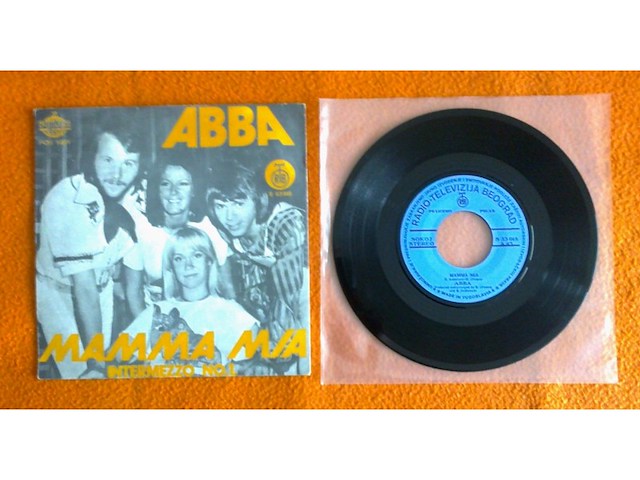 ABBA - Mamma Mia (singl) licenca (blue label)