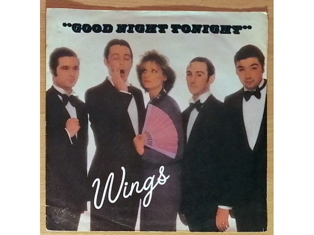 SP WINGS - Goodnight Tonight (1979) NM, odlična