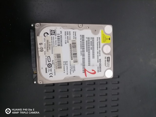 Hard disk WD 120 gb 100/100