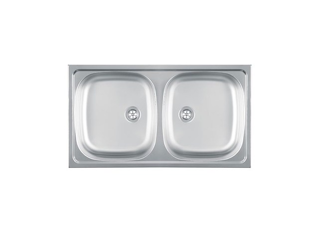 SUDOPERA INOX POLIRANA LUNA FLEX 770X435 fi60 2D METALAC