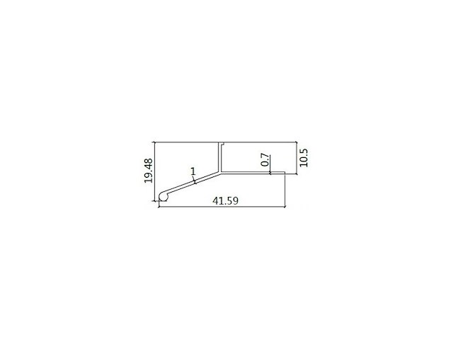 LAJSNA AL OKAPNICA 10mm MAT