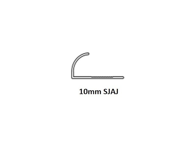 LAJSNA AL UGAO OTVORENA 10mm SJAJ