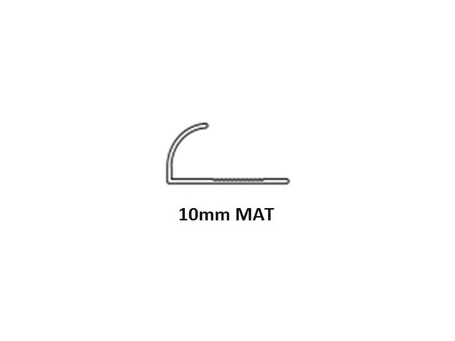 LAJSNA AL UGAO OTVORENA 10mm MAT