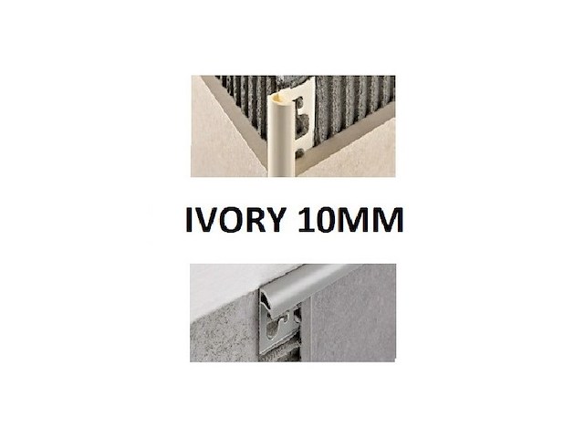 LAJSNA PVC PROGRES 10mm IVORY