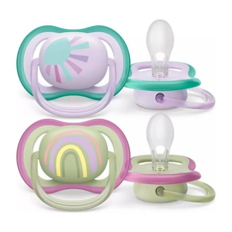 Avent varalica za bebe Ultra Air Sun-Rainbow Girl, 0-6m - 2kom