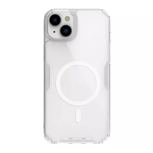 Futrola - maska Nillkin Nature Pro Magnetic za iPhone 15 (6.1) Transparent (MS)